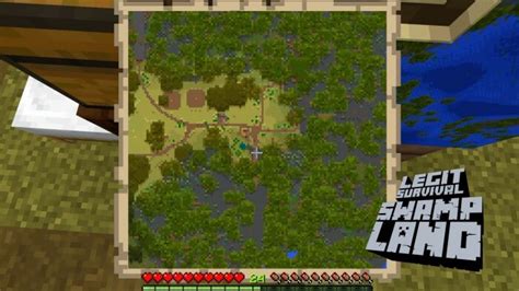 Image result for Swamp Land Map Minecraft