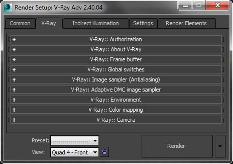 Image result for Vray Render Setup
