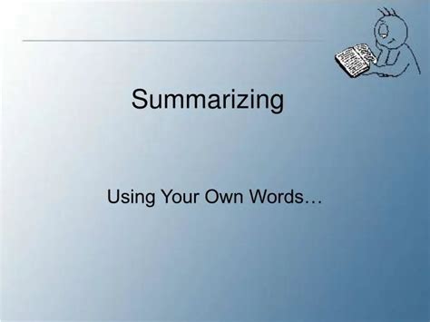 Image result for Summarizing PowerPoint