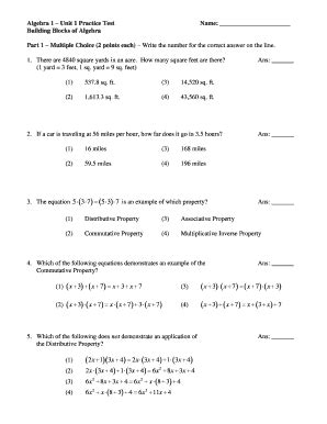 Image result for Algebra 1 Practice Test