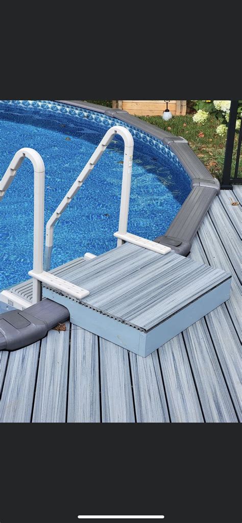 Image result for Above Ground Pool Steps