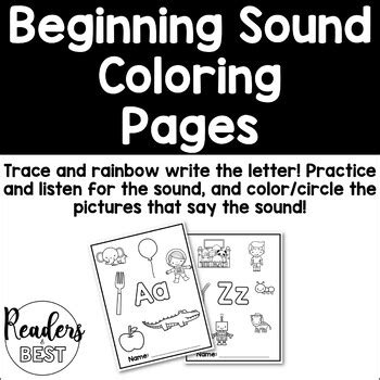 Image result for Beginning Sound Coloring Pages