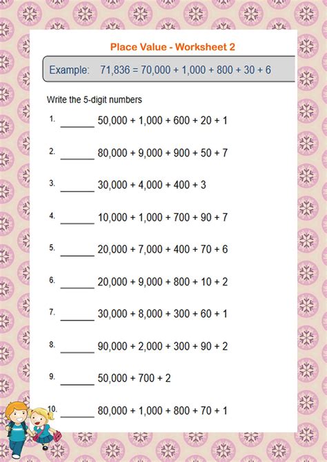 Image result for Learning Place Value Worksheets