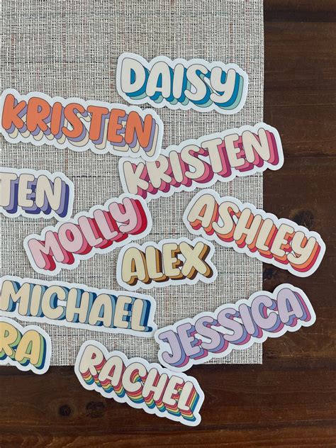 Image result for Name Sticker