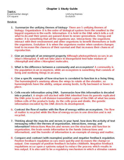 Image result for Study Guide Chapter 1 Worksheet