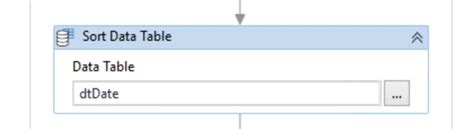 Image result for Sort Excel Table UiPath