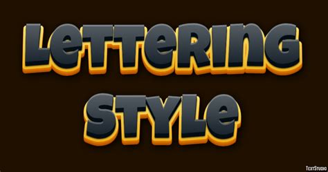 Image result for Text Lettering Style