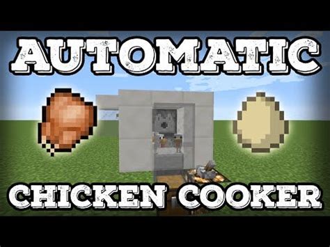 Image result for Chicken Cooker Minecraft Tutorial