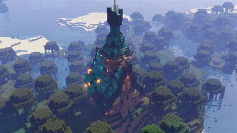 Image result for Minecraft Swamp House Design