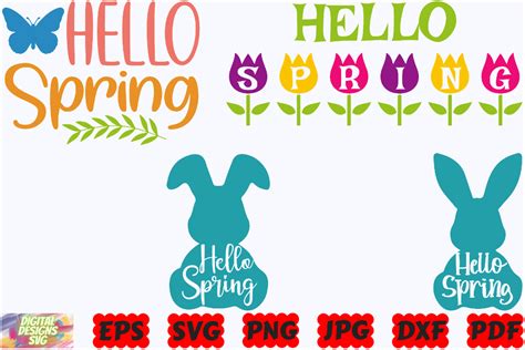 Image result for Hello Spring SVG Free