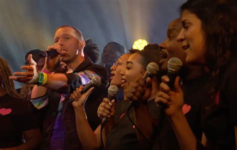 Image result for Coldplay Live