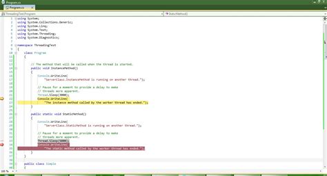 Image result for How to Show Map of Thread Visual Studio