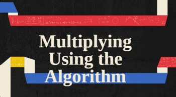 Image result for Multiplication Algorithm Book