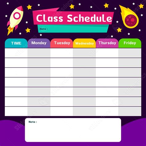 Image result for How to Write Schedule Note Sample