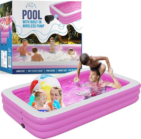 Image result for Pink Inflatable Pool