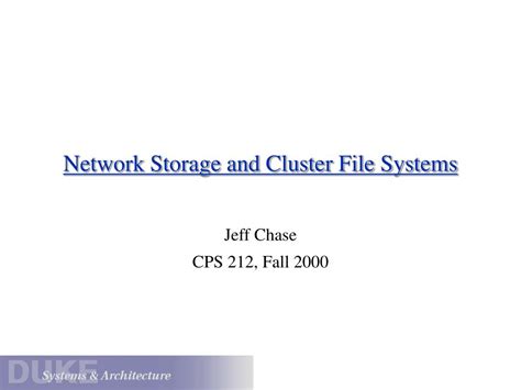 Image result for Cluster File System