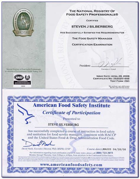 Image result for Food Handler Certification