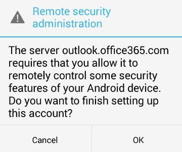 Image result for Android 365 Email Setup