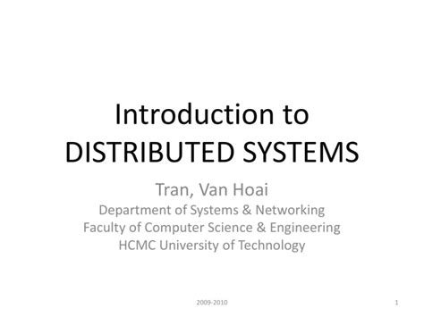 Image result for Introduction to Distributed Systems and Its Types