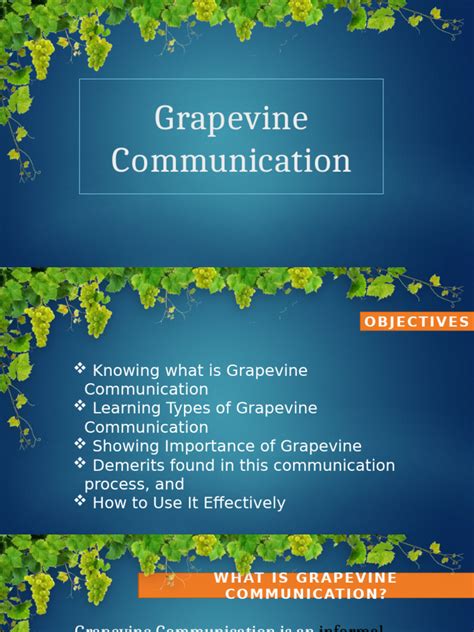 Image result for Grapevine Communication
