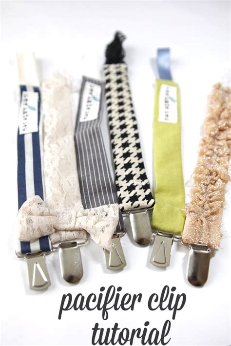Image result for Pacifier Clip Tutorial