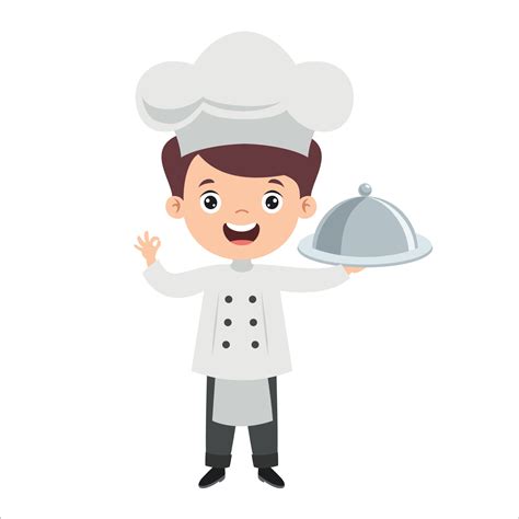 Cartoon Drawing Of A Chef 5520436 Vector Art at Vecteezy