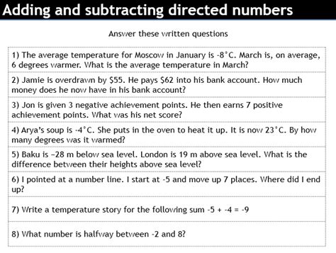 Image result for Add Direct Numbers Maths