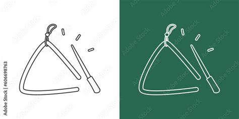 Image result for Triangle Instrument Line Drawing