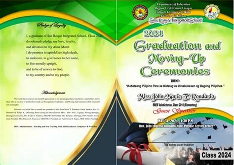 Image result for Graduation Closing Program