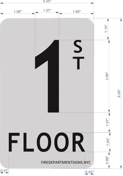 Image result for First Floor Sign