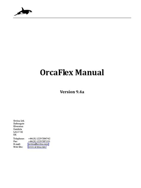 Image result for OrcaFlex Input File
