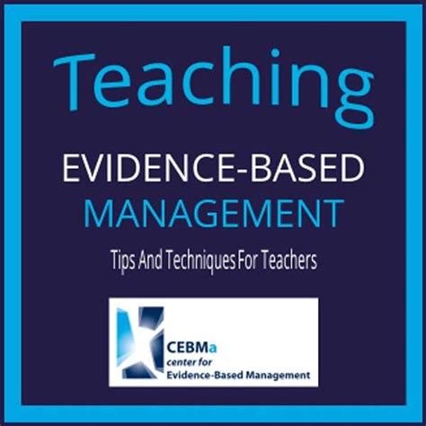 Image result for Evidence-Based Management