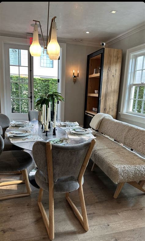 Image result for Dining Table with Bench