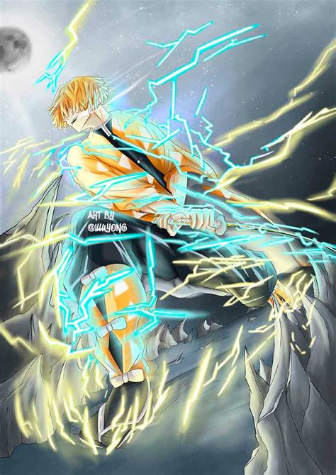 Image result for Zenitsu Demon Slayer Mark