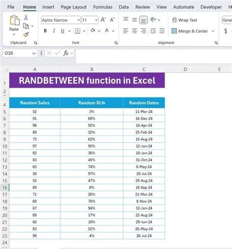 Image result for Randbetween Function