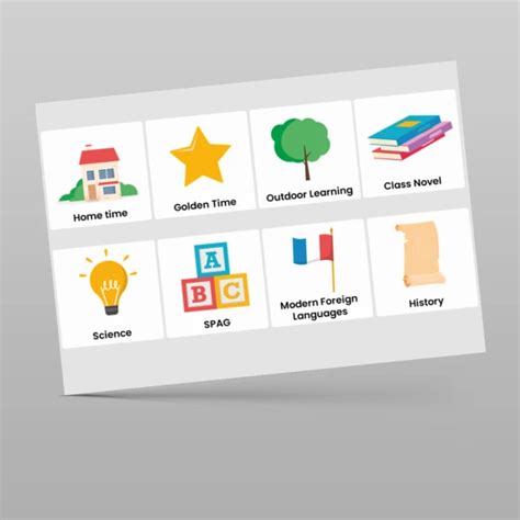 Image result for Visual Timetable KS2