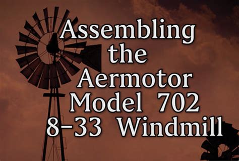Image result for Aermotor Windmill Assembly Instructions