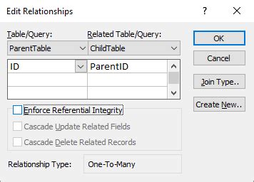 Image result for Enforce Referential Integrity Access