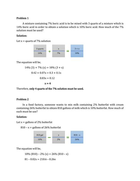 Image result for How to Make a Math Mixture Problem