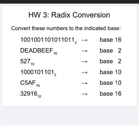 Image result for Radix Base Conversion