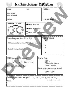 Image result for Reflection On a Lesson Plan Example