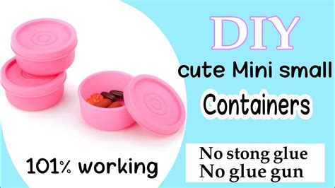 Image result for How to Make a Mini Container