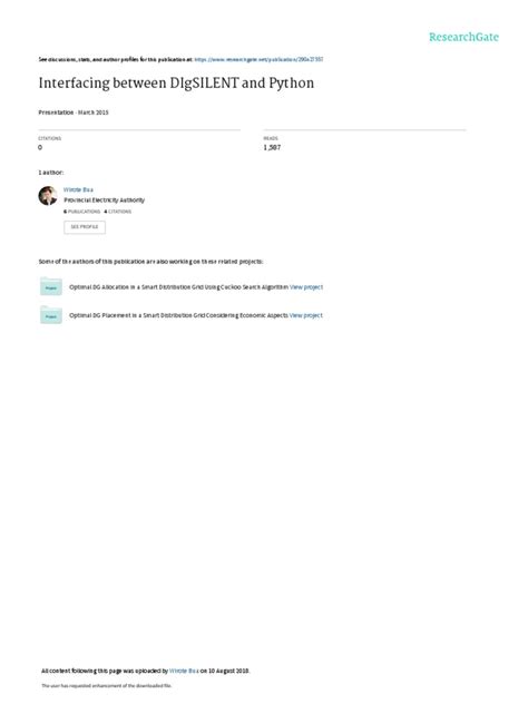 Image result for Elmer DIgSILENT Python