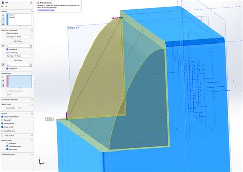 Image result for SolidWorks Loft Example
