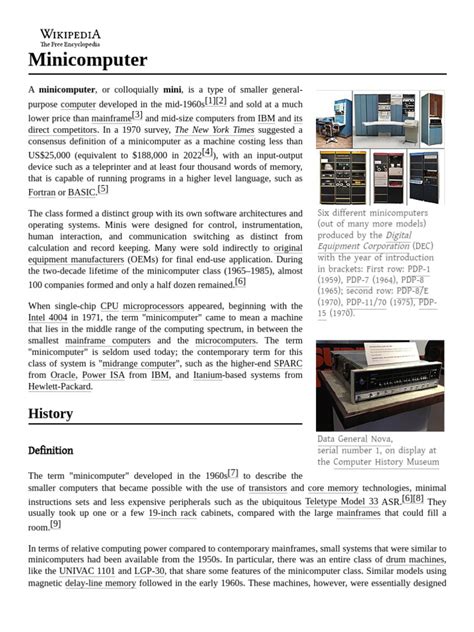 Image result for Mini Computer Meaning