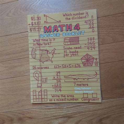 Image result for Math Map Complex Book 4