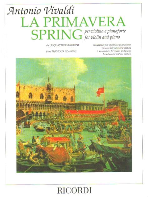 Image result for Vivaldi Spring C Major