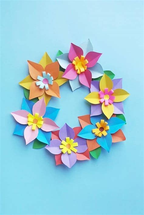 Image result for Construction Paper Spring Crafts