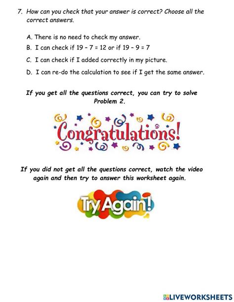 Image result for Math Problem Solving Worksheets for Kids
