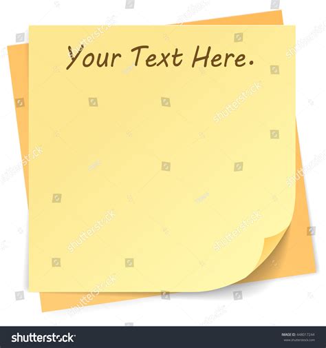 Image result for Post It Note VECTOR